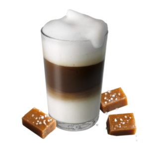 Salted caramel latte - KFC